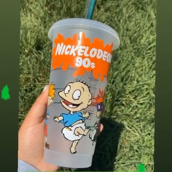 Other | Custom Cups 9s Nickelodeon Themed | Poshmark
